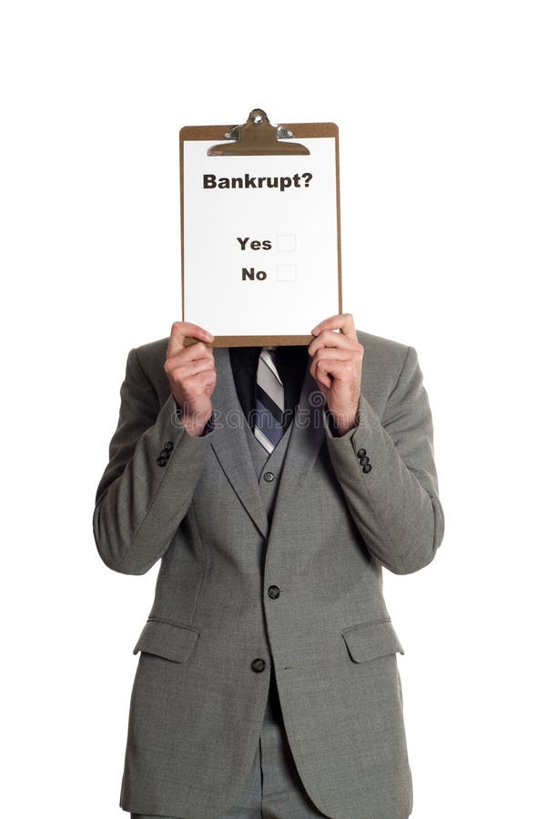 Bankruptcy sign stock image. Image of crisis, bankrupt - 19305993
