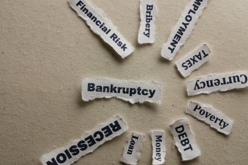 Bankruptcy stock image. Image of bankrupt, failed, selling - 9584037