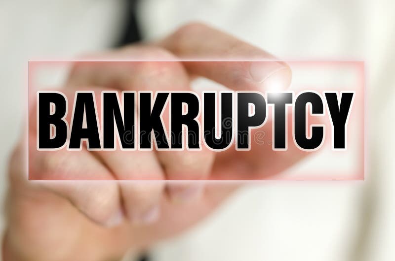 Bankruptcy sign stock image. Image of crisis, bankrupt - 19305993
