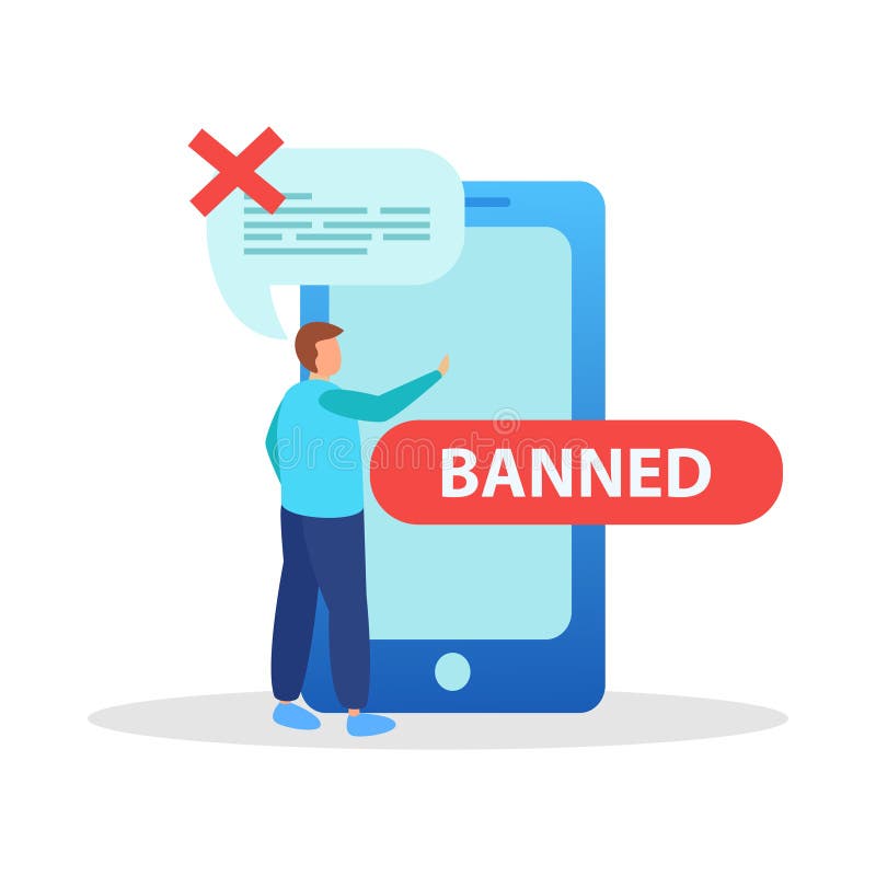 Banned Messages Stock Illustrations – 35 Banned Messages Stock ...