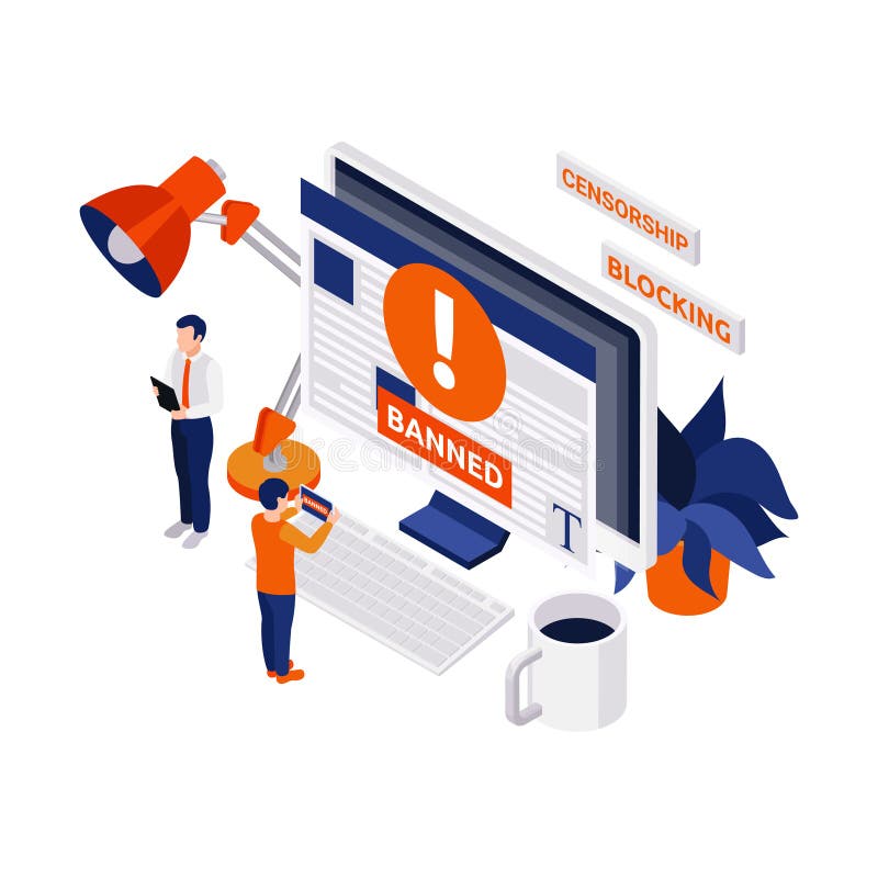 Internet Censorship Stock Illustrations – 2,242 Internet Censorship ...