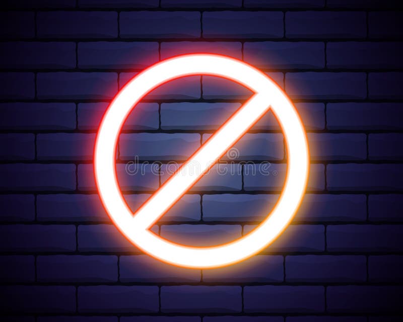Banned Neon Vector. Banned Neon Sign, Design Template, Modern Trend ... Banned Neon Vector. Banned Neon Sign, Design Template, Modern Trend ...