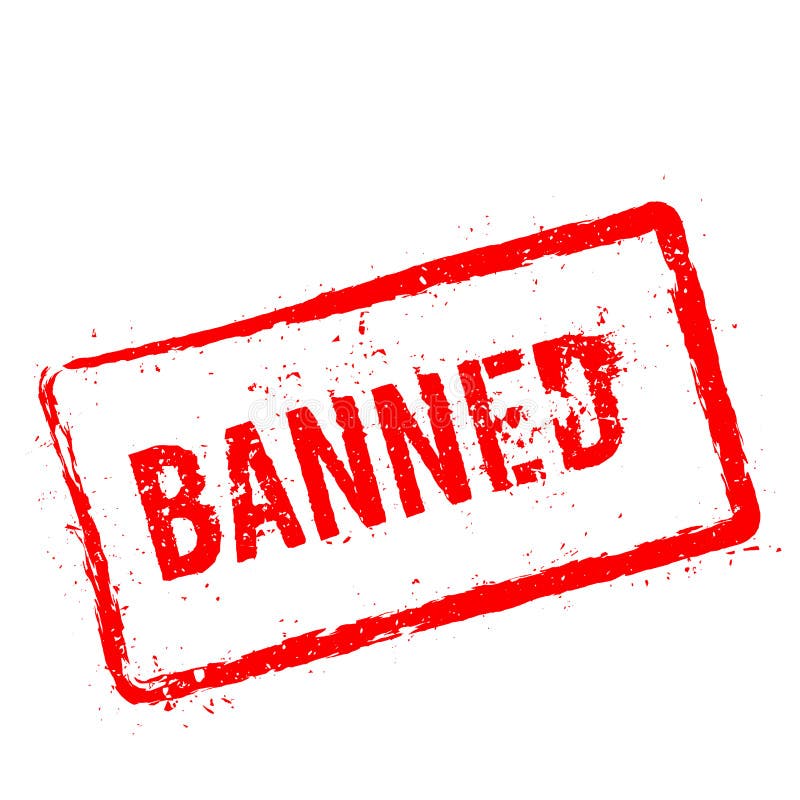 Red Banned Stamp Stock Illustrations – 601 Red Banned Stamp Stock ...