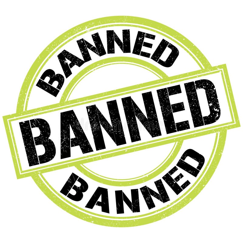 Banned Written Stock Illustrations – 102 Banned Written Stock ...