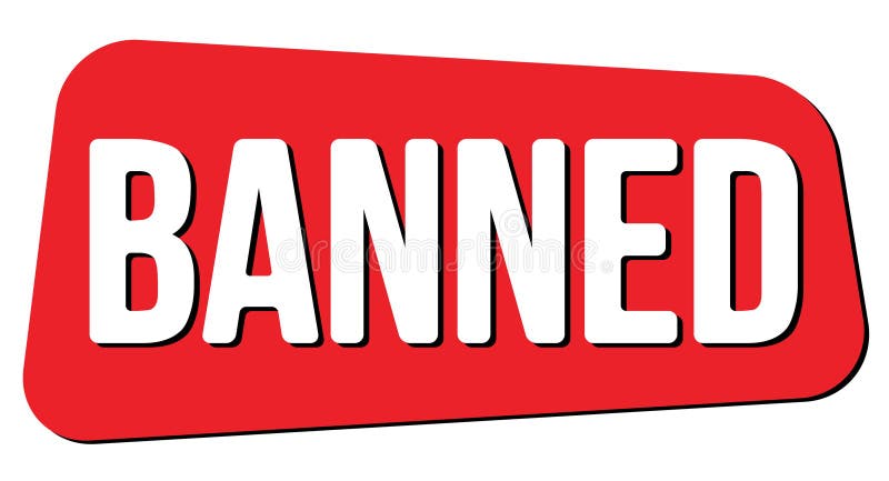 Banned Written Stock Illustrations – 103 Banned Written Stock ...