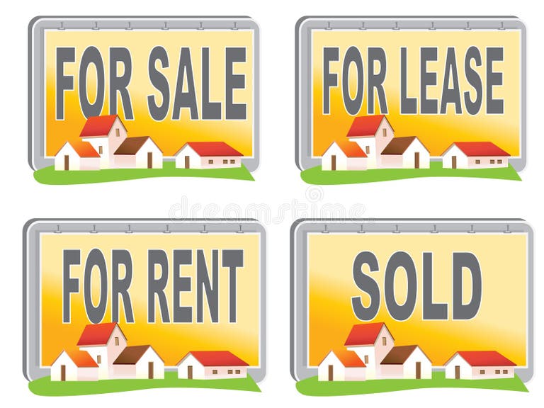 Rent Advertising Banner Stock Illustrations – 4,524 Rent Advertising ...