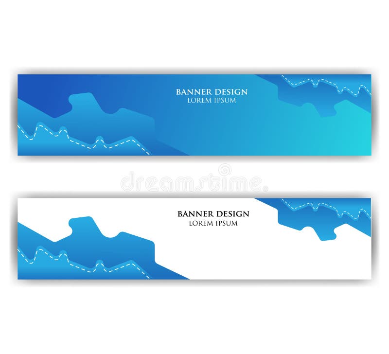 Banner with Abstract Design. the Image Can Be Used To Design a Banne ...