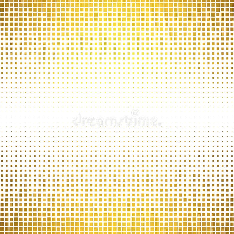 Banner Abstract Gold Background Halftone Stock Illustration ...