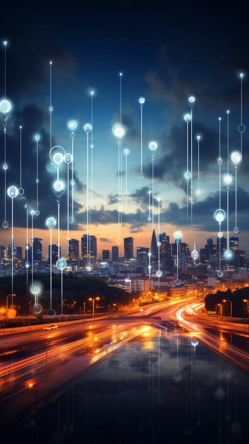 Banner Background Featuring Cloud Computing Technology and the Concept ...