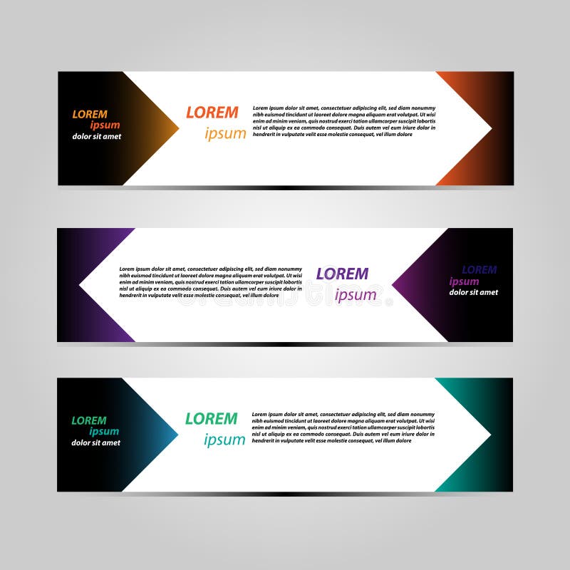 Banner Background Design Vector with Attractive and Simple Themes with ...