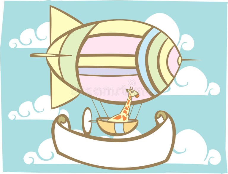 Colorful Blimp Stock Illustrations – 422 Colorful Blimp Stock ...