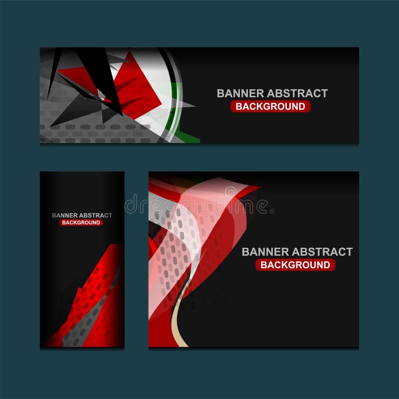 Banner Business Abstract Backgrounds Stock Vector - Illustration of ...