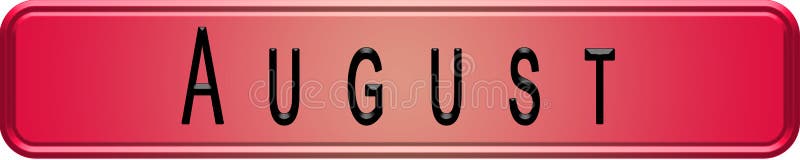 August Words Stock Illustrations – 1,095 August Words Stock ...