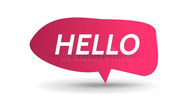 Hello Wow Ok Yes, Speech Bubbles with Dialog Words Vector Bubbles ...