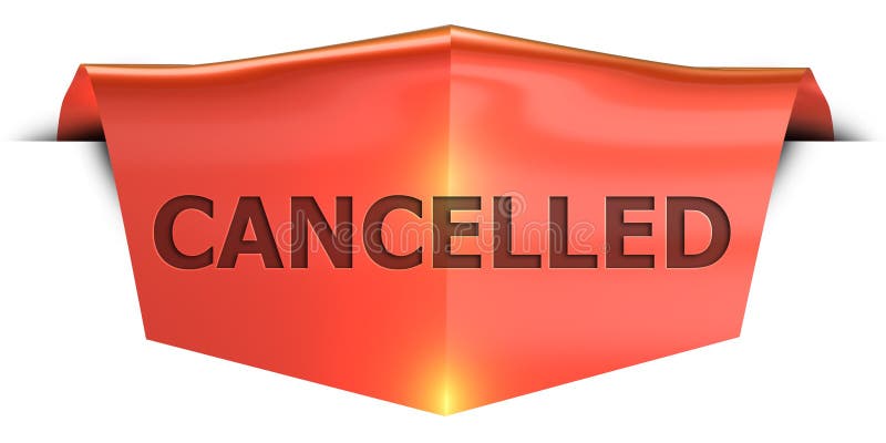 Cancelled Signs Stock Illustrations – 155 Cancelled Signs Stock ...