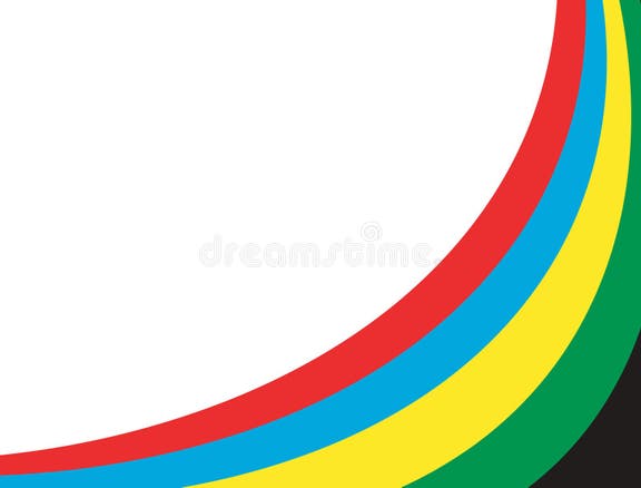 Banner with Colored Waves. Vector Design. Vector Graphics for Design ...