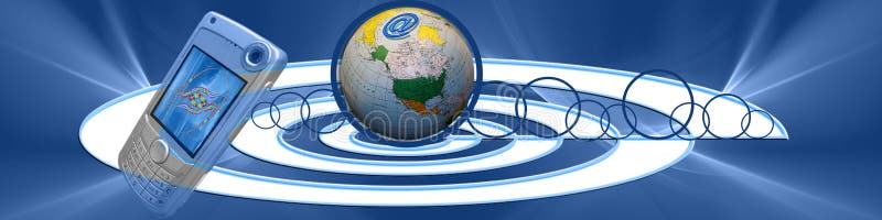 Banner: Connect stock illustration. Illustration of communication - 4778046