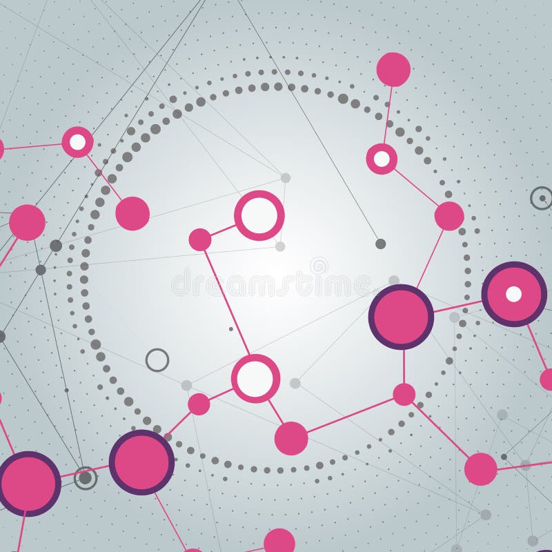 Banner with Connect Element Vecton White Background. Graphic Element ...