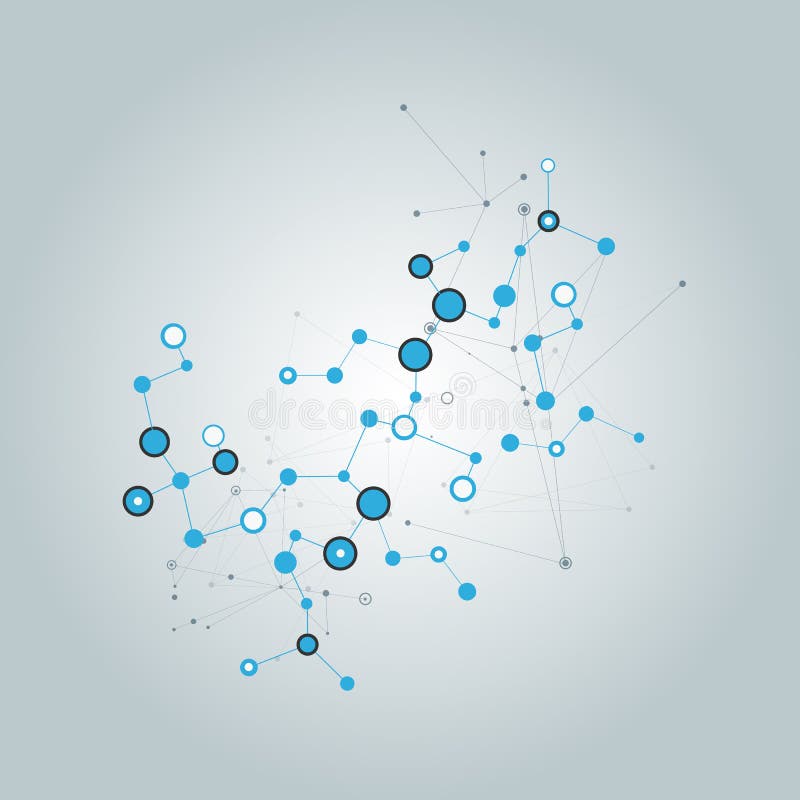 Banner with Connect Element Vecton White Background. Graphic Element ...