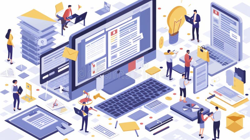 The Banner Depicts the Electronic Document Management System of ...