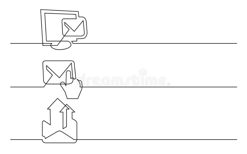 Email Drawing Stock Illustrations – 12,417 Email Drawing Stock ...