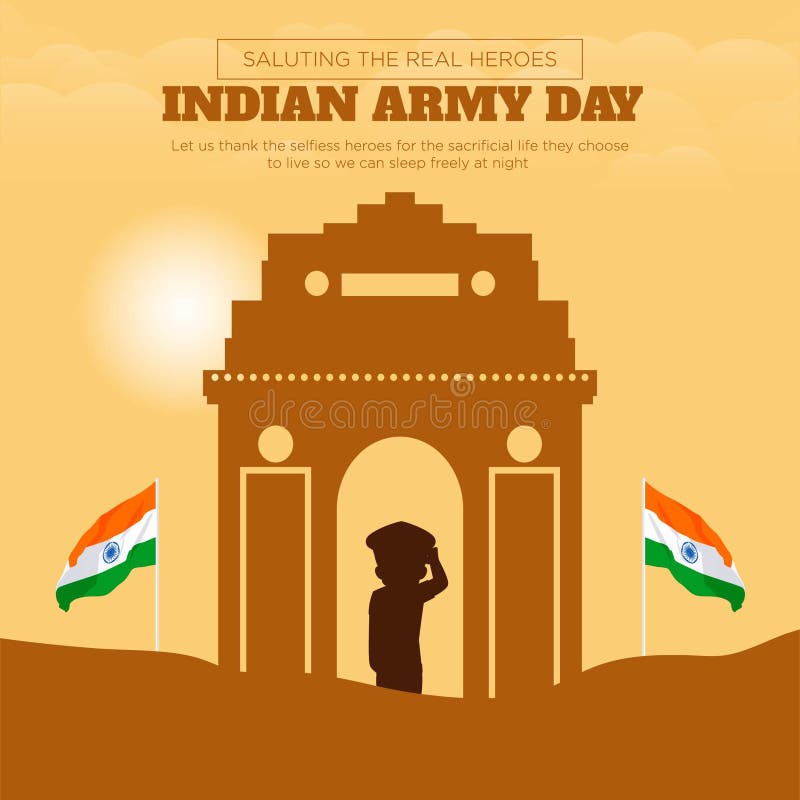 Indian Army Day Stock Illustrations – 1,230 Indian Army Day Stock ...
