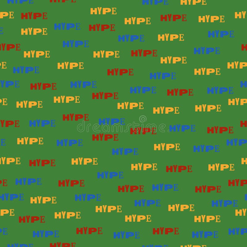 Hype Banner Label, Badge Icon with Megaphone. Flat Design Stock Vector ...