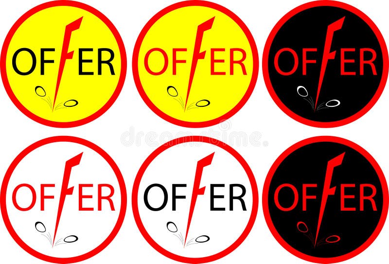 Banner Discounts with a Drop in Prices Discounts Logo-icon Stock ...