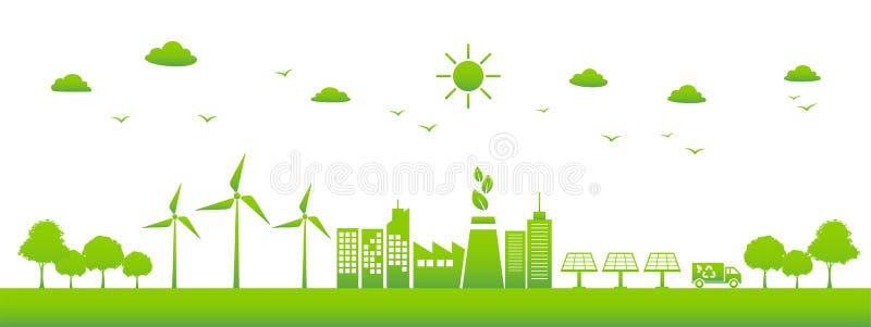 Banner Eco Friendly, Sustainability Development Concept and World ...