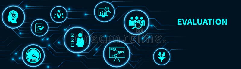 Banner Evaluation Concept.vector Illustration Concept. Stock Vector ...