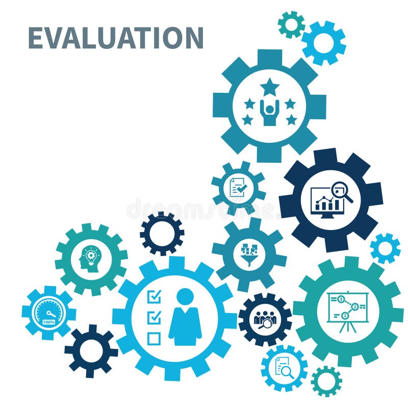 Banner Evaluation Concept.vector Illustration Concept. Stock Vector ...