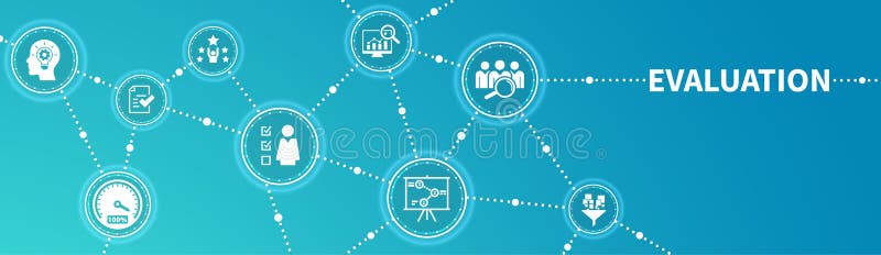 Banner Evaluation Concept.vector Illustration Concept. Stock Vector ...