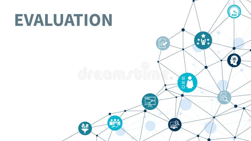 Banner Evaluation Concept.vector Illustration Concept. Stock Vector ...