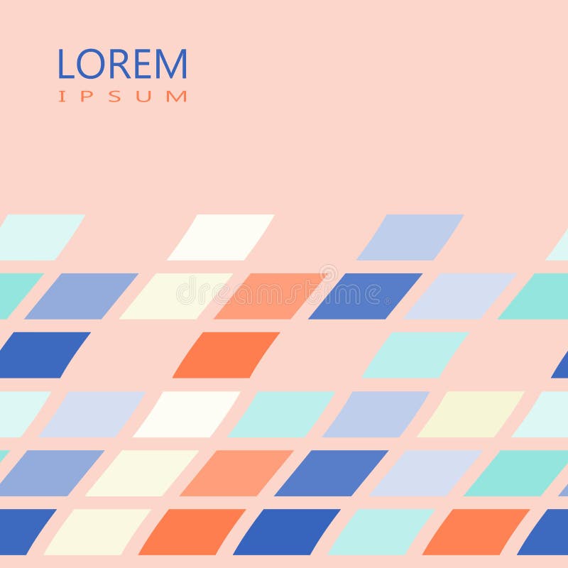 Banner with Geometric Pattern 2 Stock Illustration - Illustration of ...