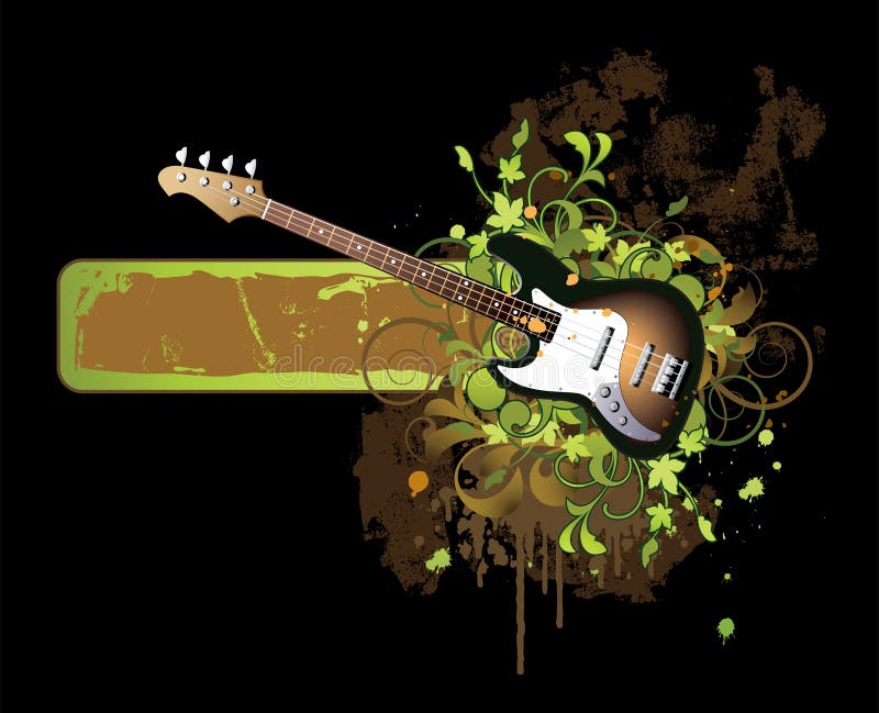 Guitar Banner Background Stock Illustrations – 19,594 Guitar Banner ...