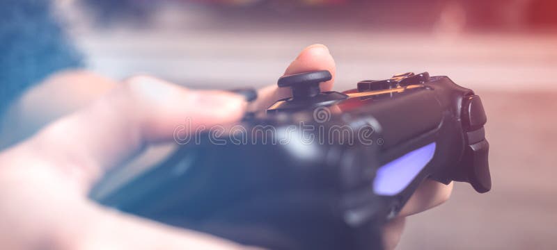 Banner Hands with Wireless Controller for Playing Video Games on a ...