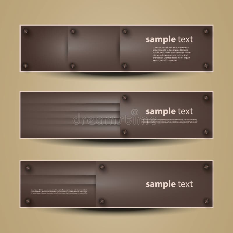 Banner or Header Designs stock vector. Illustration of design - 35379971