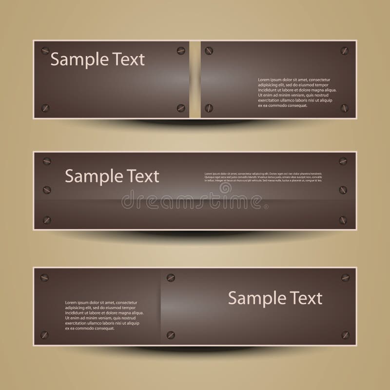 Banner or Header Designs stock vector. Illustration of creative - 49538312