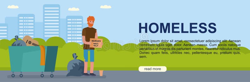 Homeless Banner Stock Illustrations – 1,022 Homeless Banner Stock ...