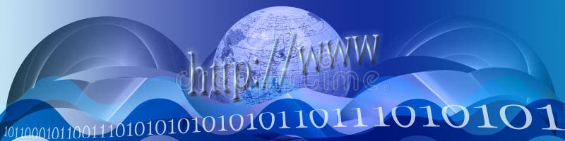 Internet Waves and Connections Stock Illustration - Illustration of ...