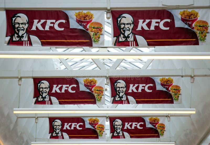 Banner of KFC Trading Network Editorial Photo - Image of logo, choice ...