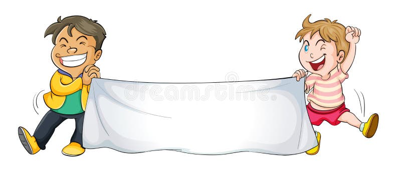 Aeroplane pulling banner stock vector. Illustration of advertising ...