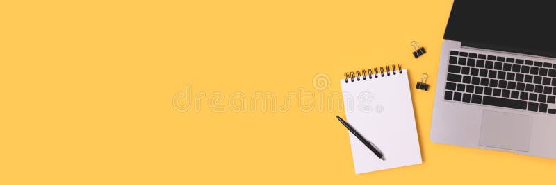 Notepad yellow stock image. Image of desktop, write, office - 16265841