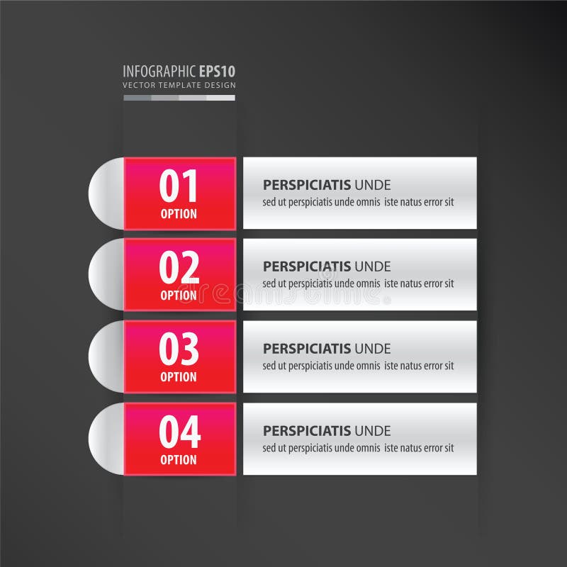 Banner Layout Design Neon Pink Stock Vector - Illustration of modern ...