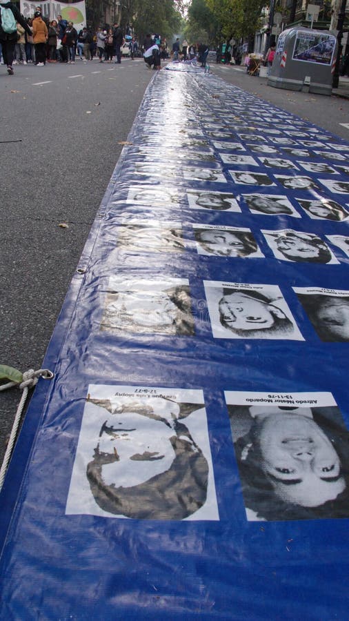Banner of the Missing on the Day of Remembrance Editorial Photo - Image ...