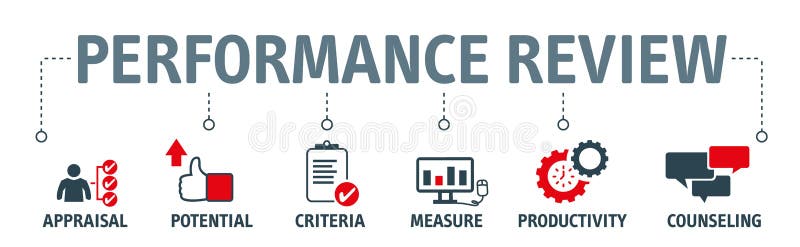 Banner Evaluation Vector Illustration Concept Stock Vector ...