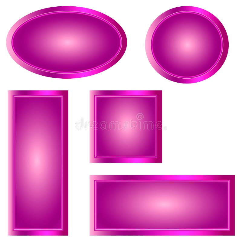 3d Pink Curved Paper Banner Stock Illustrations – 136 3d Pink Curved ...