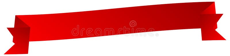 Banner, Plaque or Tag, Label Shape. Oblong, Long Rectangular Banner ...