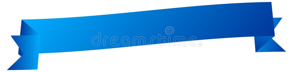 Banner, Plaque or Tag, Label Shape. Oblong, Long Rectangular Banner ...