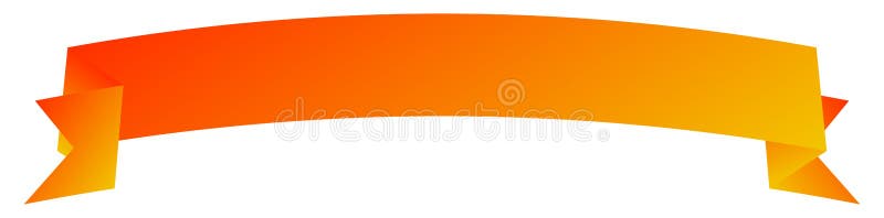 Banner, Plaque or Tag, Label Shape. Oblong, Long Rectangular Banner ...